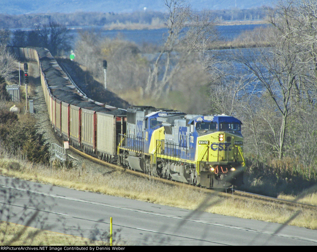 CSXT 7752, CP's River Sub.
